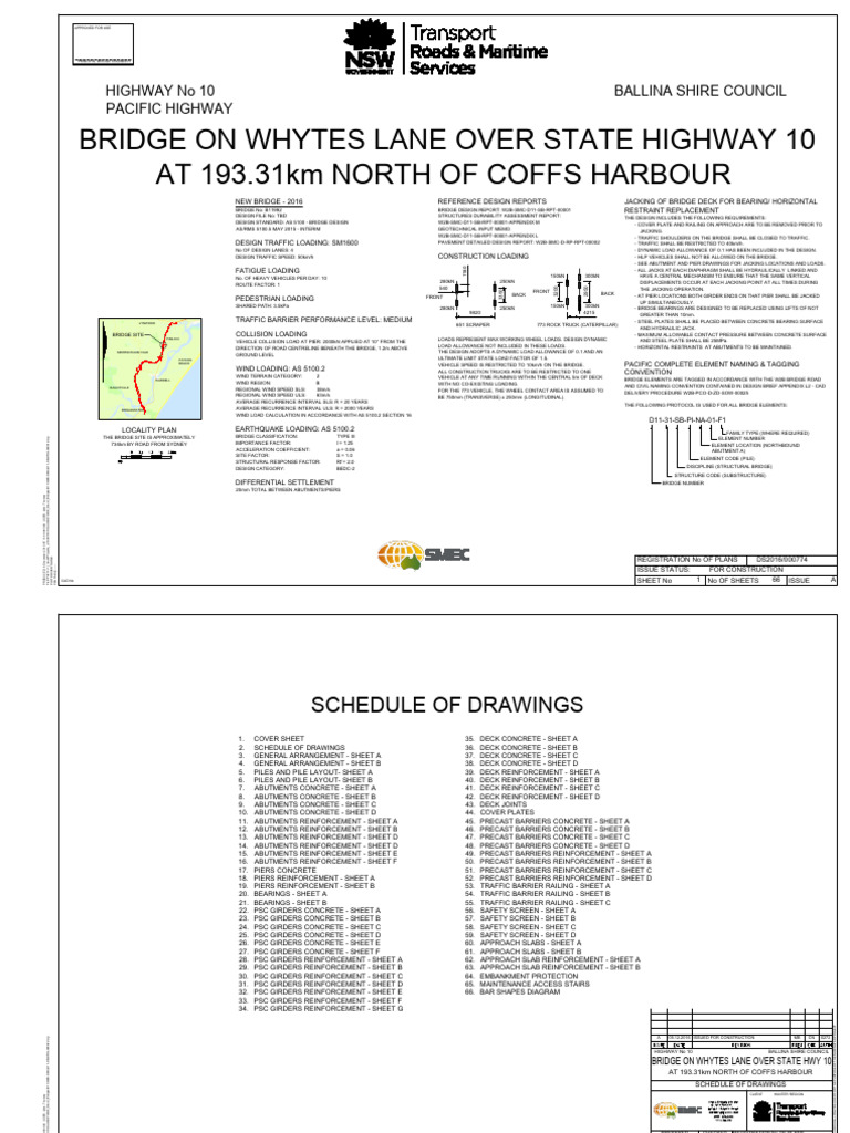 W2B-SMC-D11-SB-DRG-SHS - Sample Super T Drawings | PDF