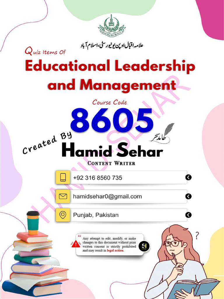 QUIZ-8605(By Hamid) | PDF