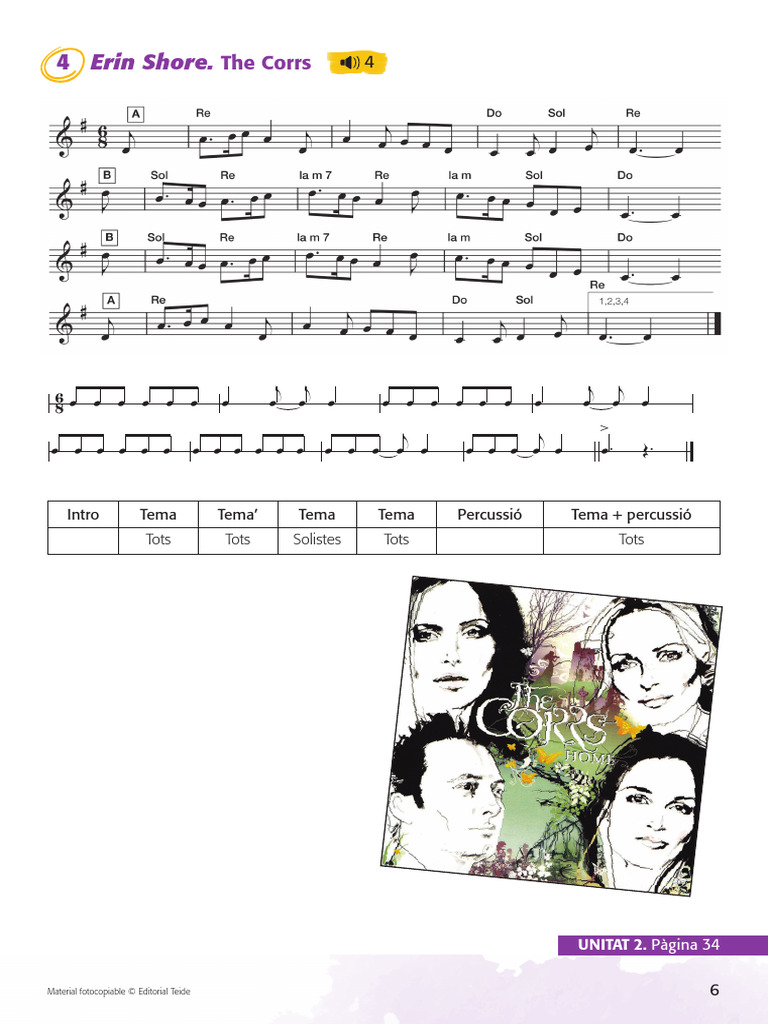 4 - Erin Shore - The Corrs | PDF