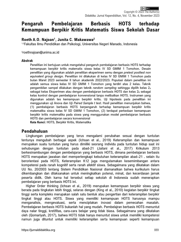 Makalah Pjok Hera | PDF