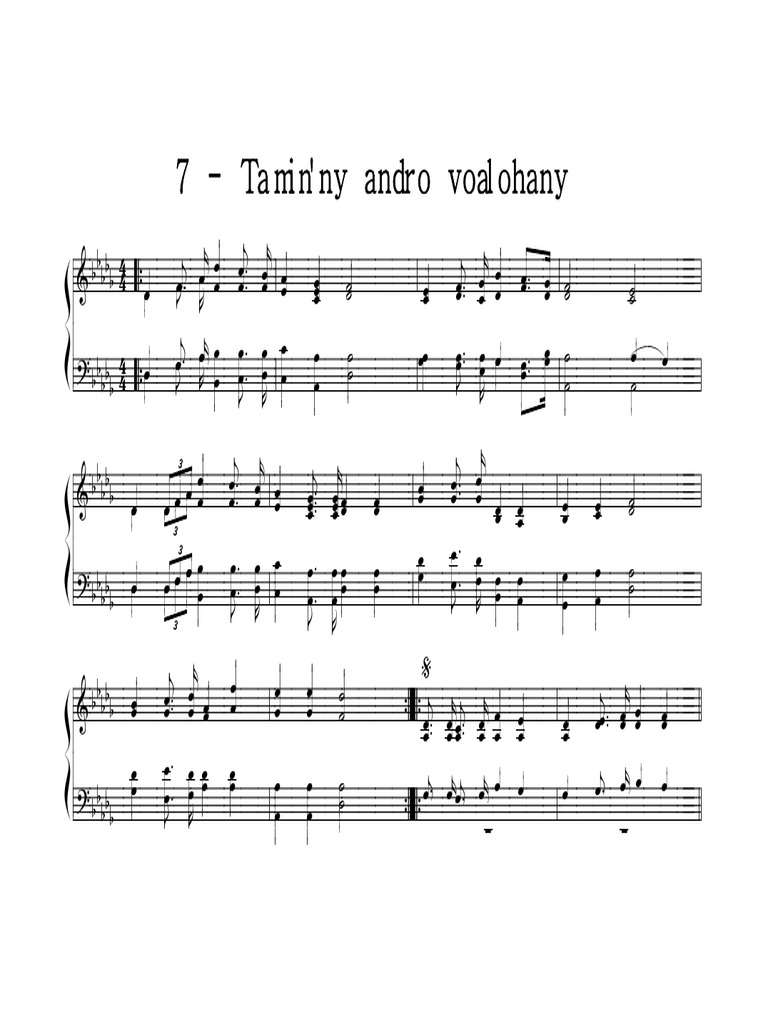 7.tamin'ny Andro Voalohany | PDF