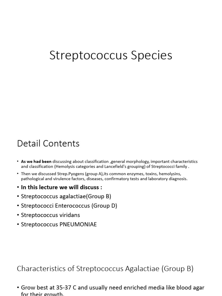 Streptococci Pdf