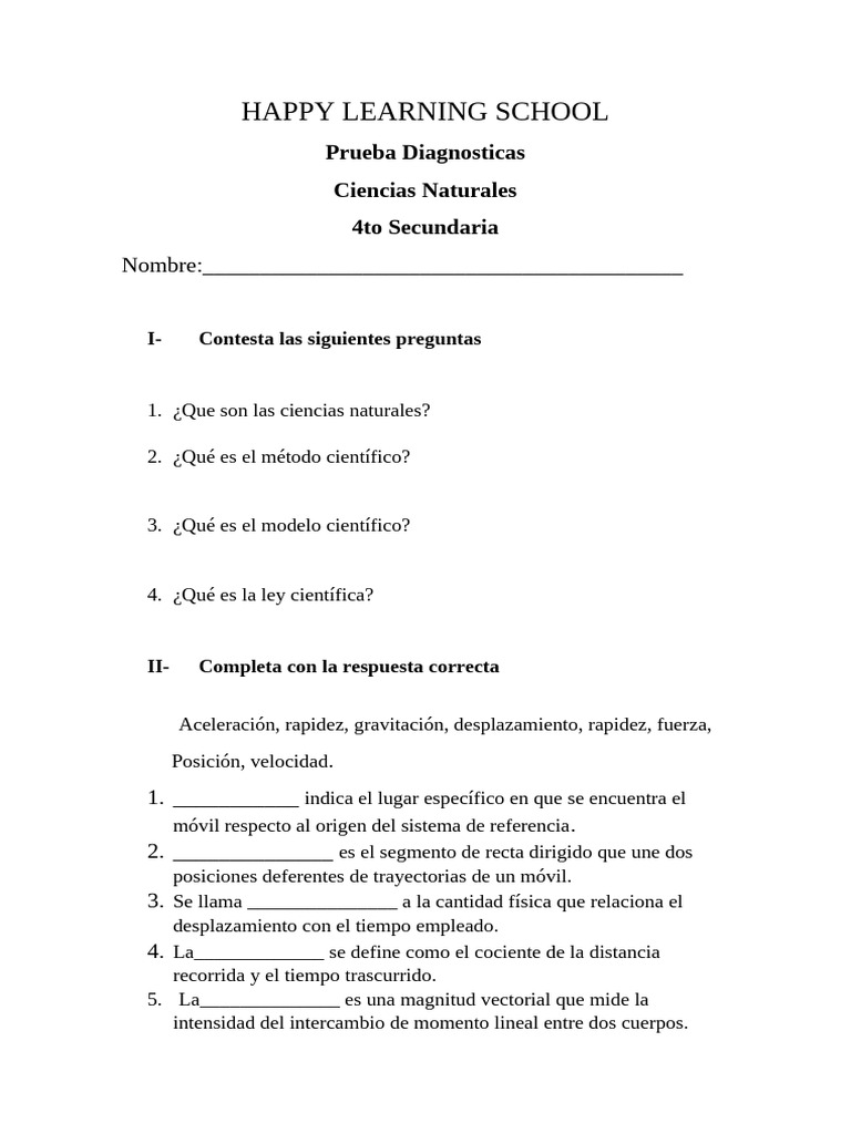 Diagnostica 3ro | PDF