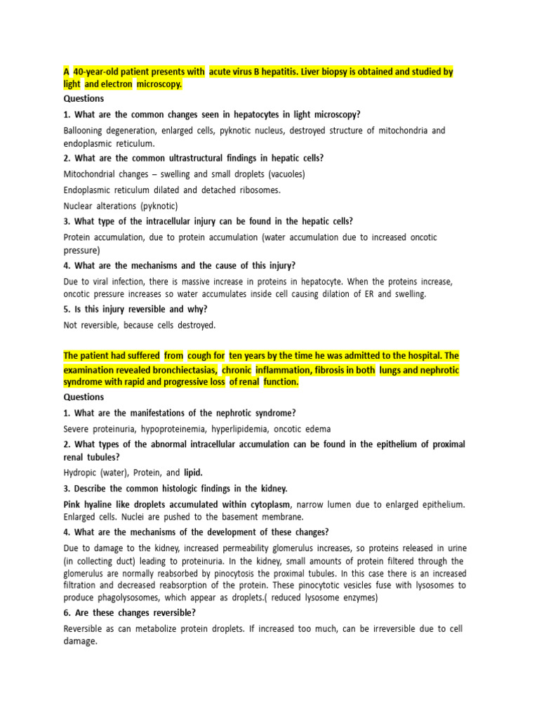 Patho Anatomy Cases | PDF | Thrombosis | Science & Mathematics