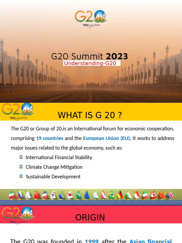 g20 Summit | PDF
