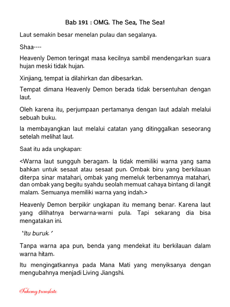 TCF Buku 2 Chapter 190-193 | PDF