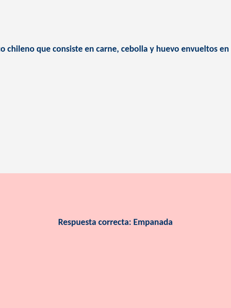Trivia Chilenidad | PDF
