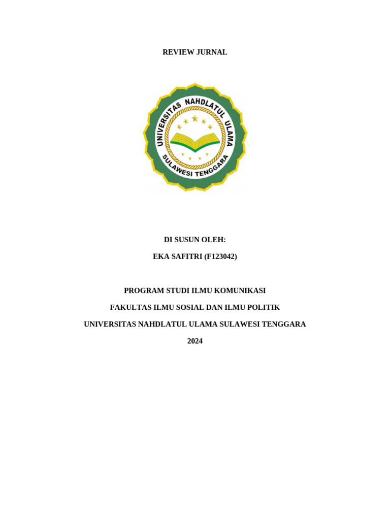 Review Jurnal 3 - Eka Safitri | PDF