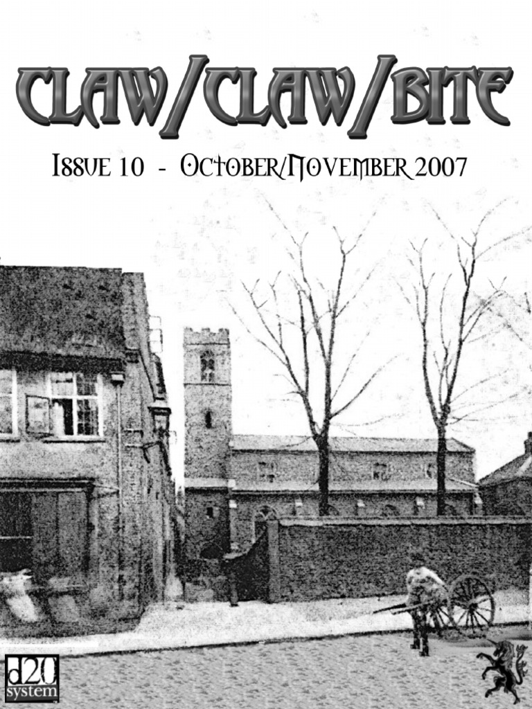 Claw, Claw, Bite #10 | PDF