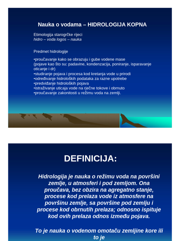 Uvodno Predavanje | PDF