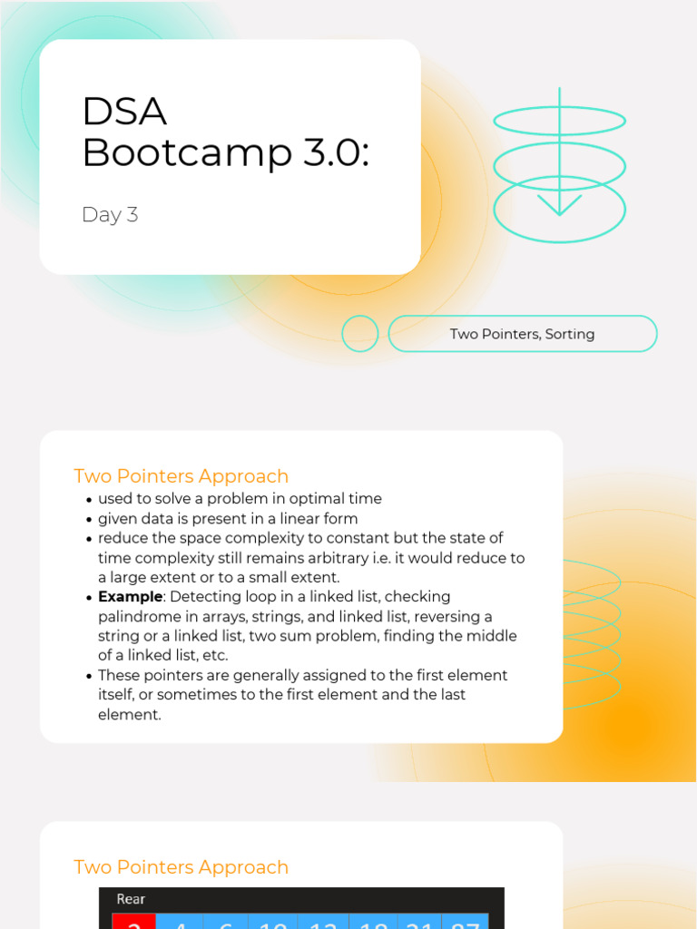 DSA Bootcamp Day 3 Arrays | PDF