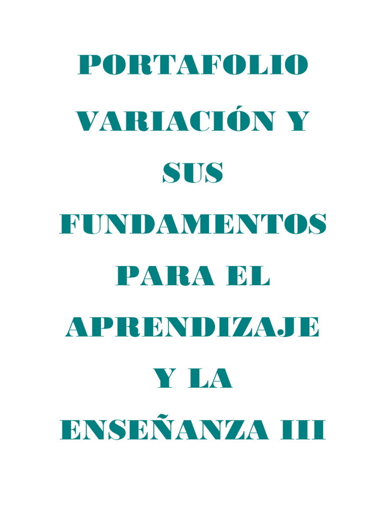Letras Portafolio - Roger | PDF