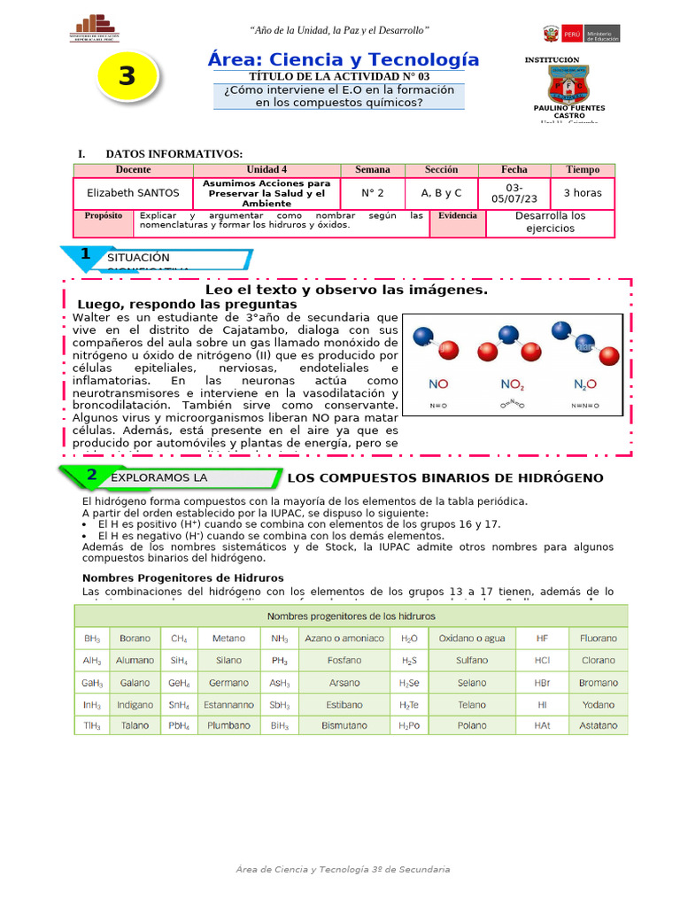 3ºCyT03 07 23 (03) SEM02-IV | PDF
