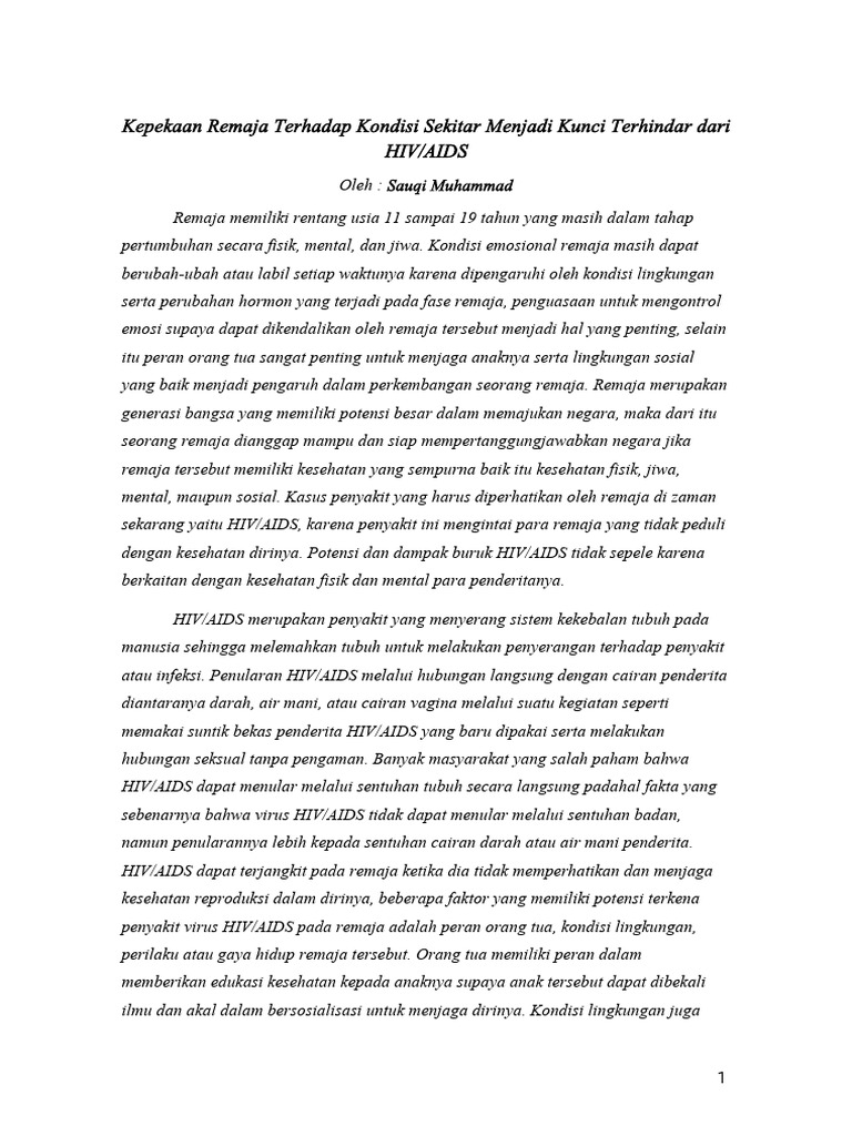 Esai Sauqi Muhammad | PDF | Immunology | Health Sciences