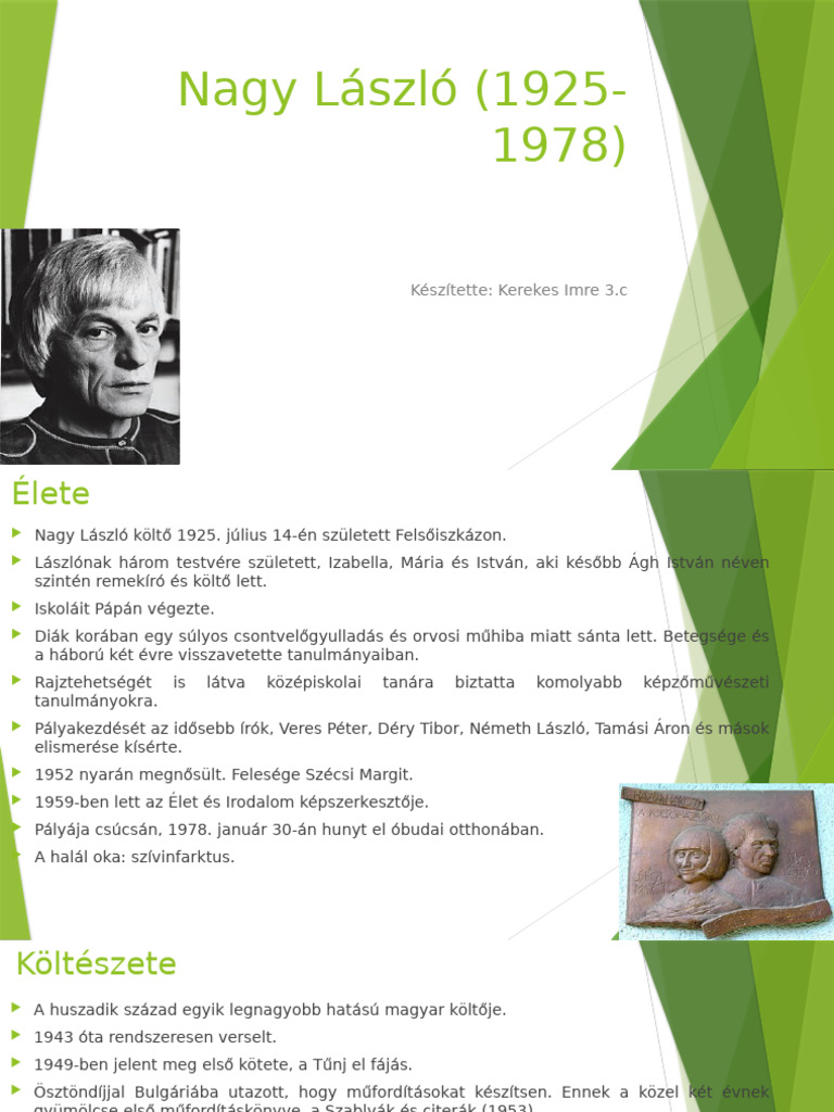 Nagy László (1925-1978) | PDF