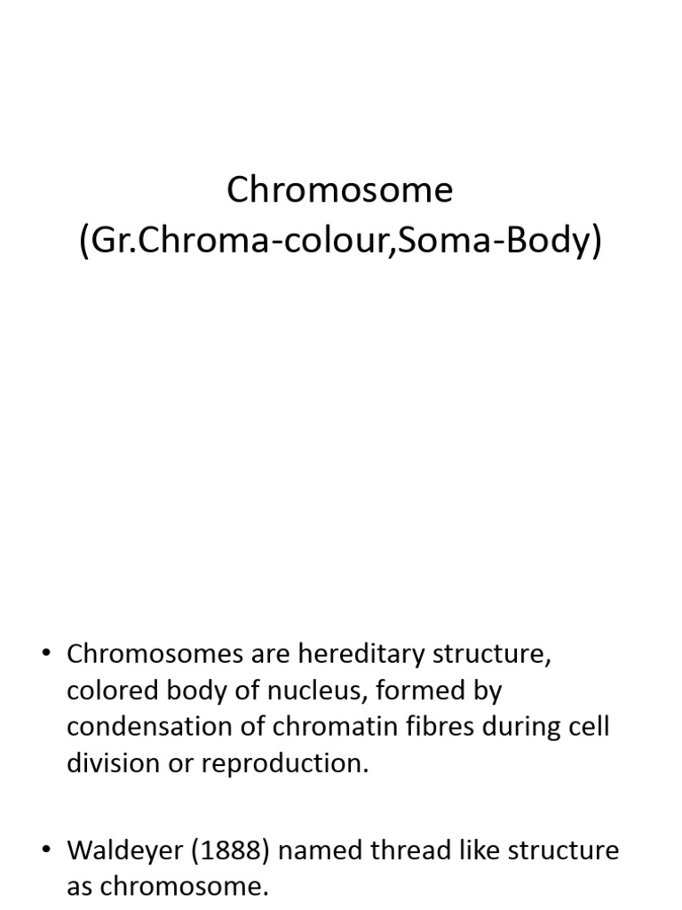 Chromosome | PDF