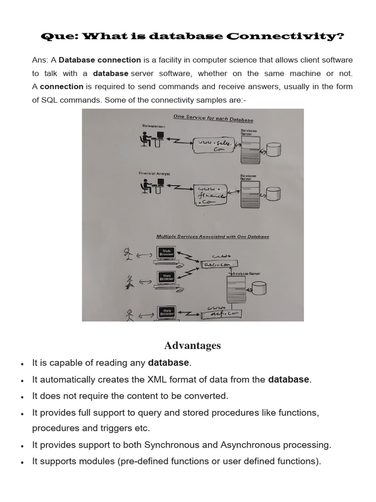 What Is Database Connectivity | PDF | Computers