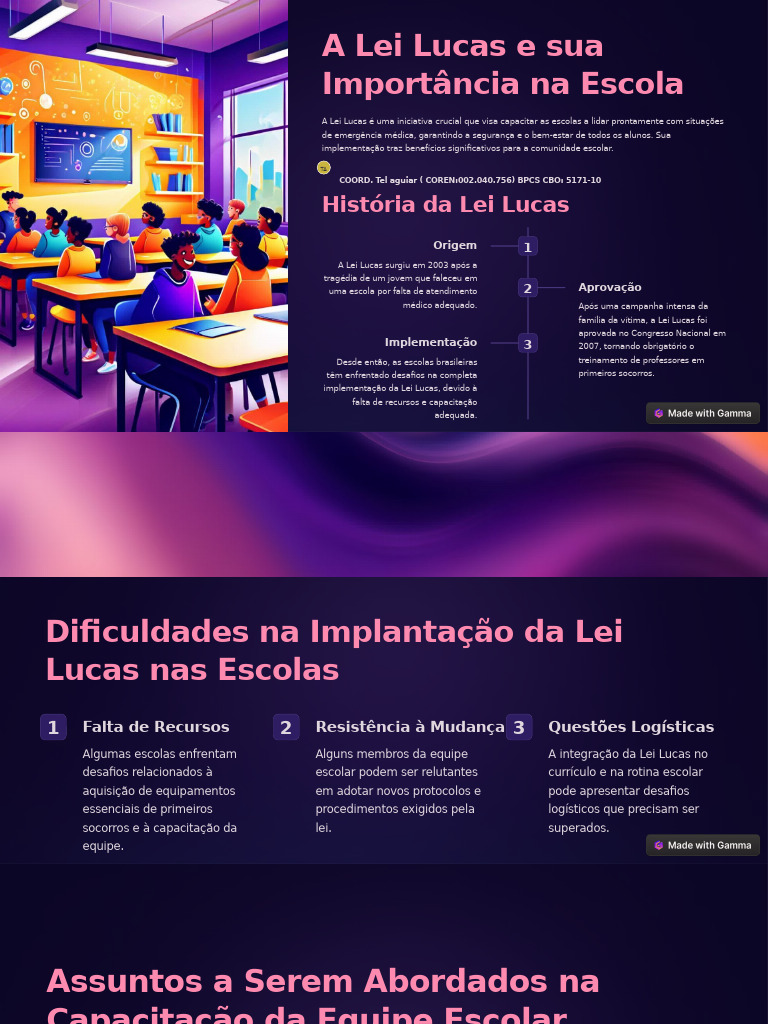 PROJETO LEI LUCAS | PDF