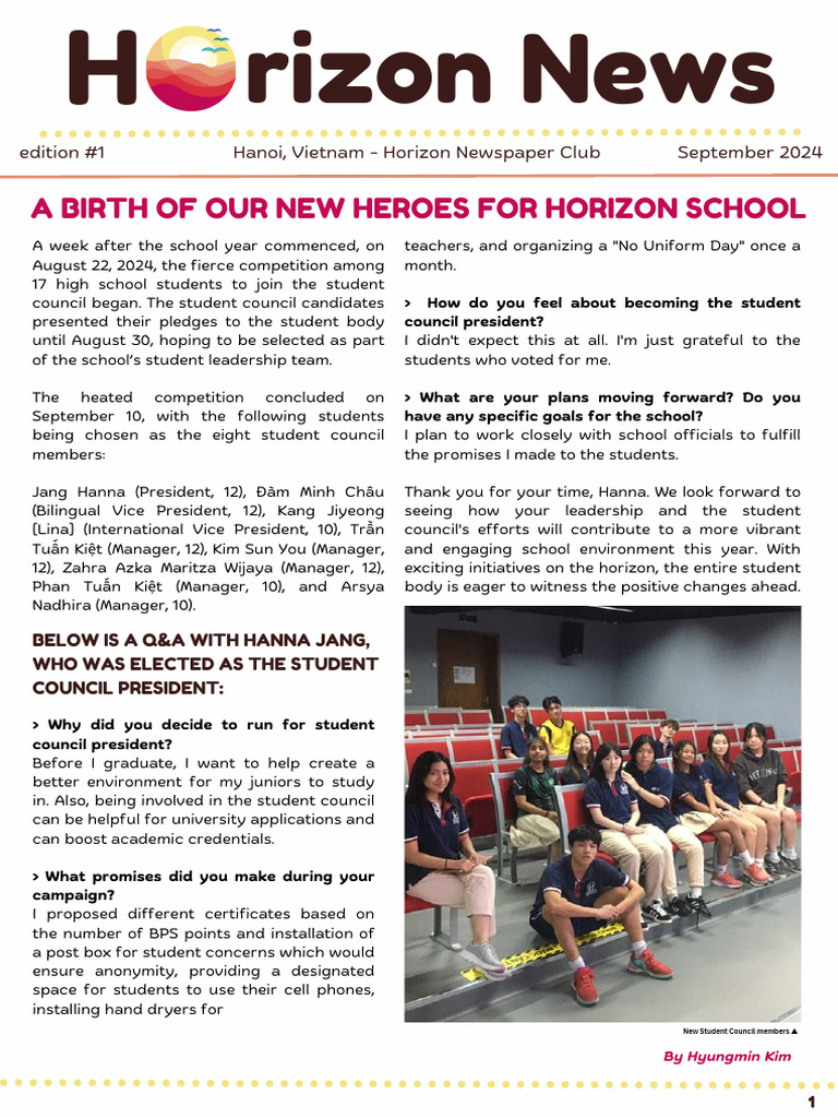 Horizon News September Issue 1 | PDF