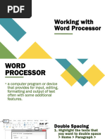 Empowerment Technologies: Quarter 1 - Module 4.1: Applied Productivity Tools Using Word ...