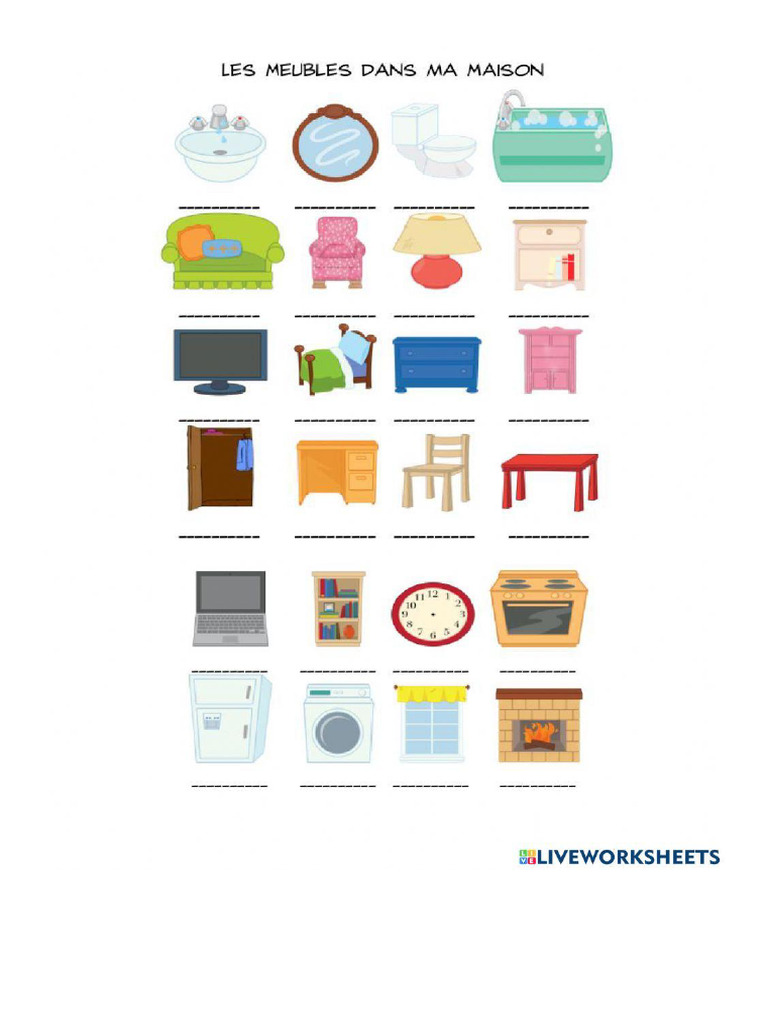 Les Meubles de La Maison | PDF