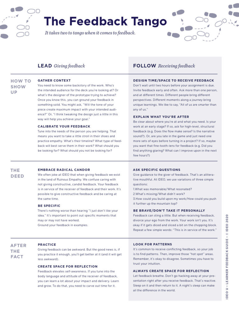 Peer Feedback Guide | PDF