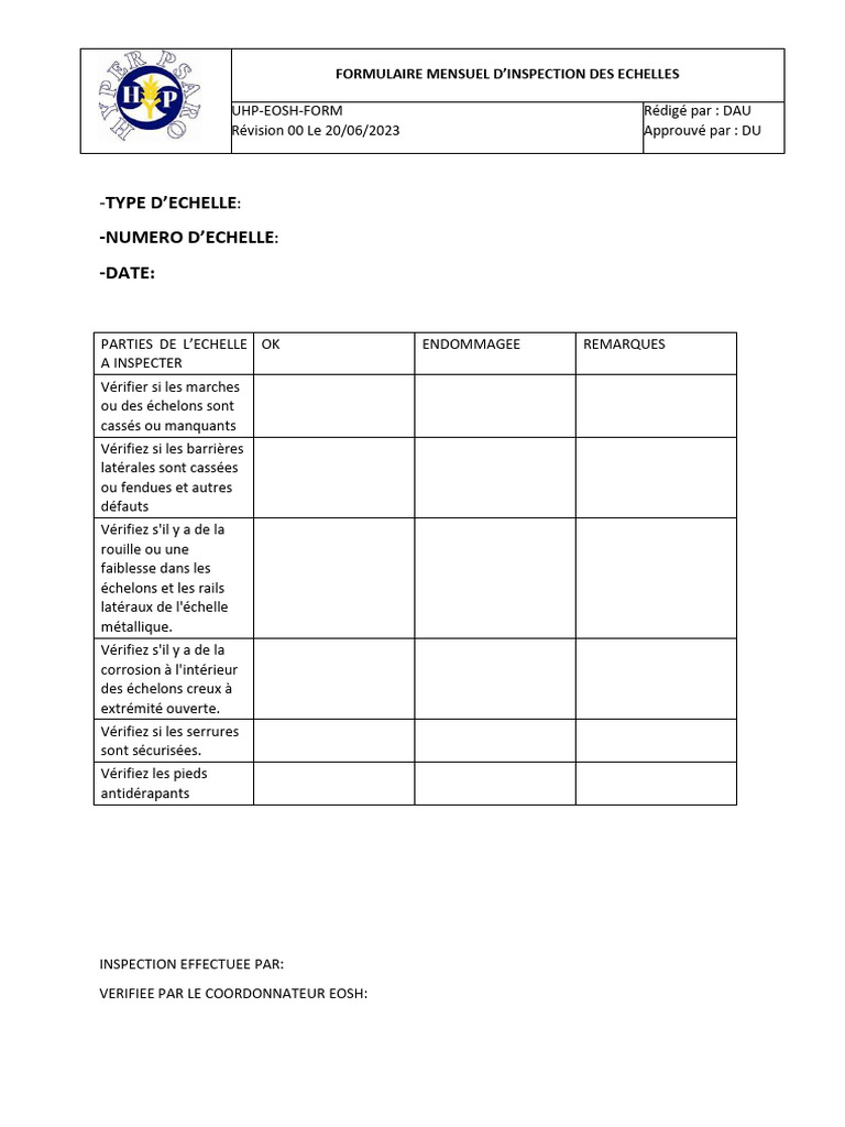 INSPECTION-DES-ECHELLES | PDF