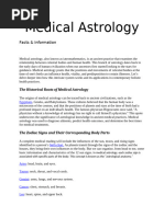 Parts of The Body and Their Rulers | PDF | Planets In Astrology ...
