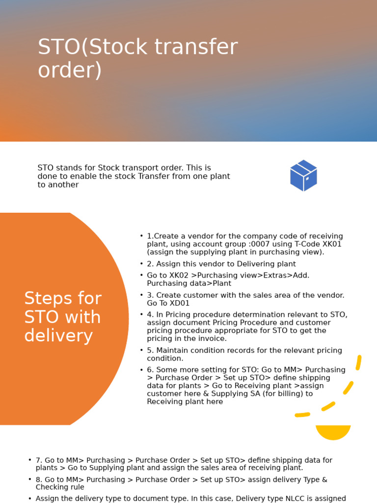 Class 10 - Stock Transfer | PDF