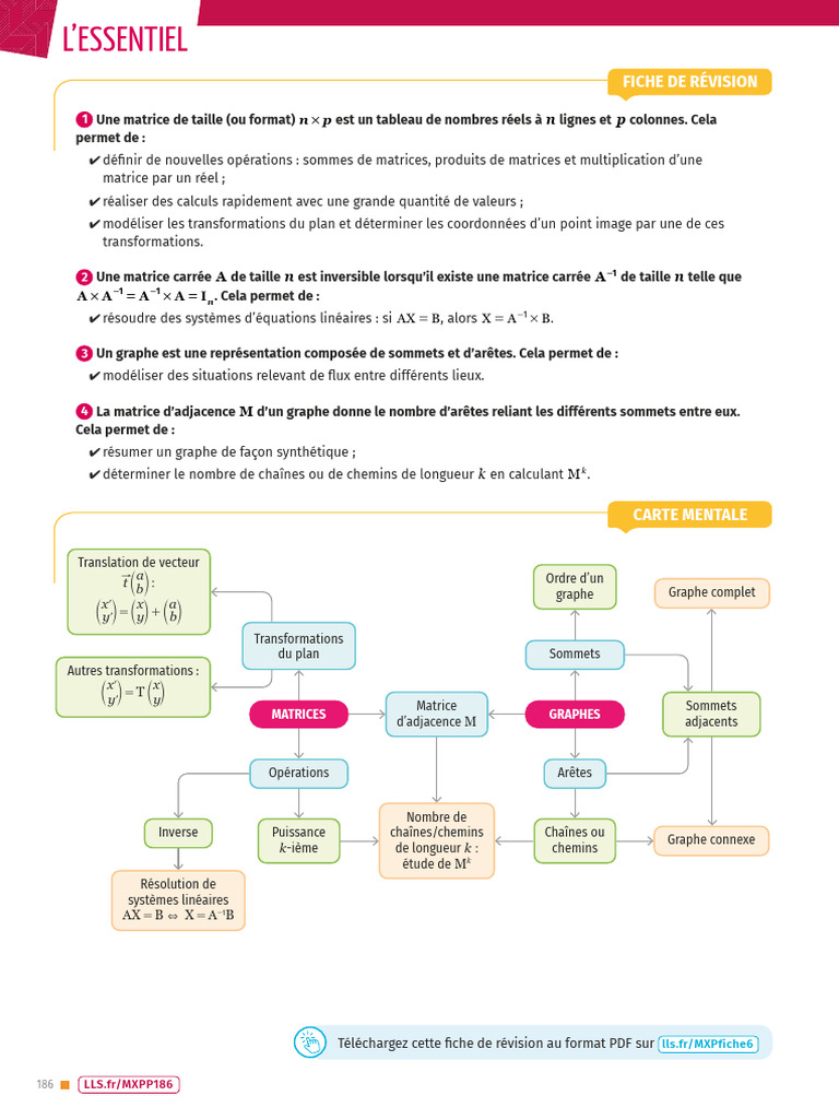 MAT T XP Chap06 Lessentiel | PDF