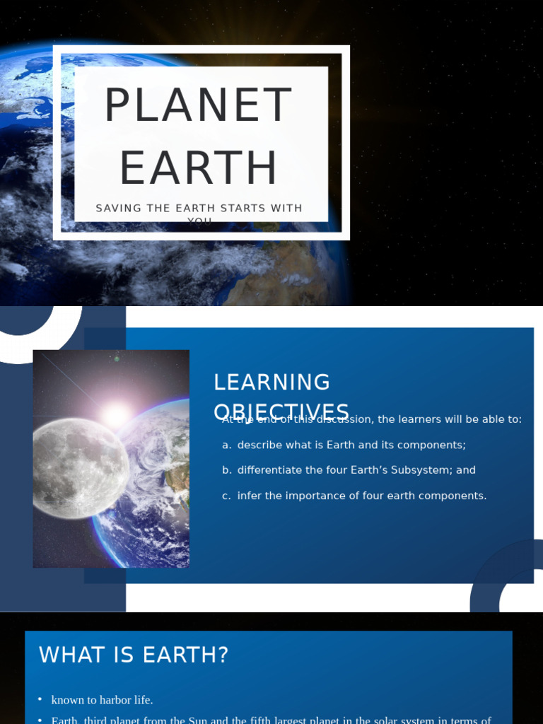 Earth and Subsystem | PDF