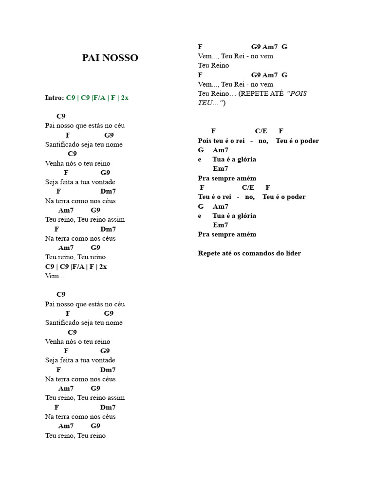 Pai Nosso | PDF