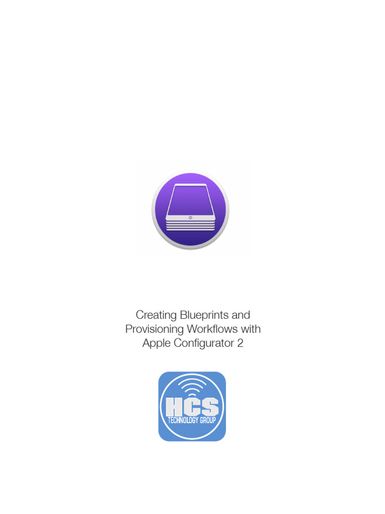 Apple Configurator 2 Blueprints | PDF