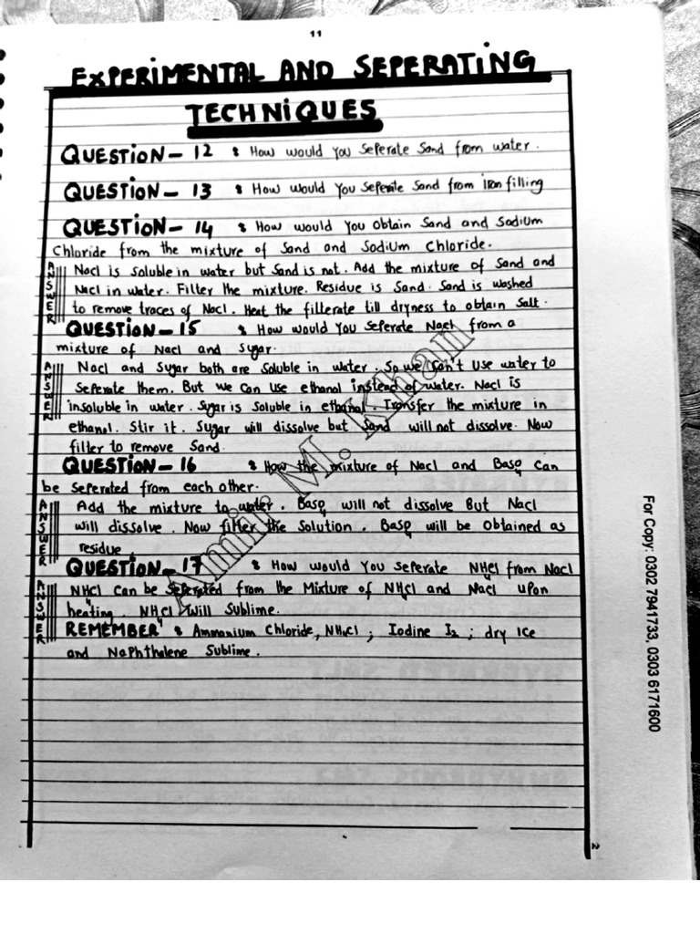 Experimental Techniques | PDF