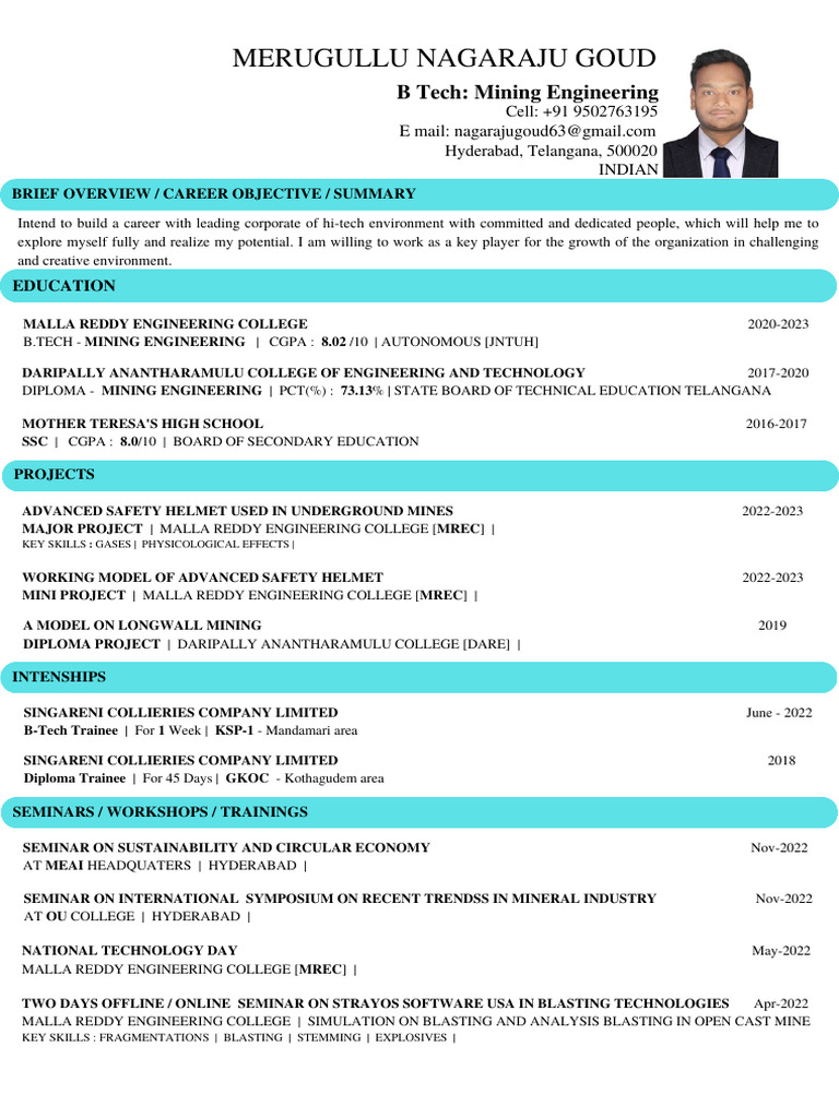 Nagaraju Goud Resume | PDF