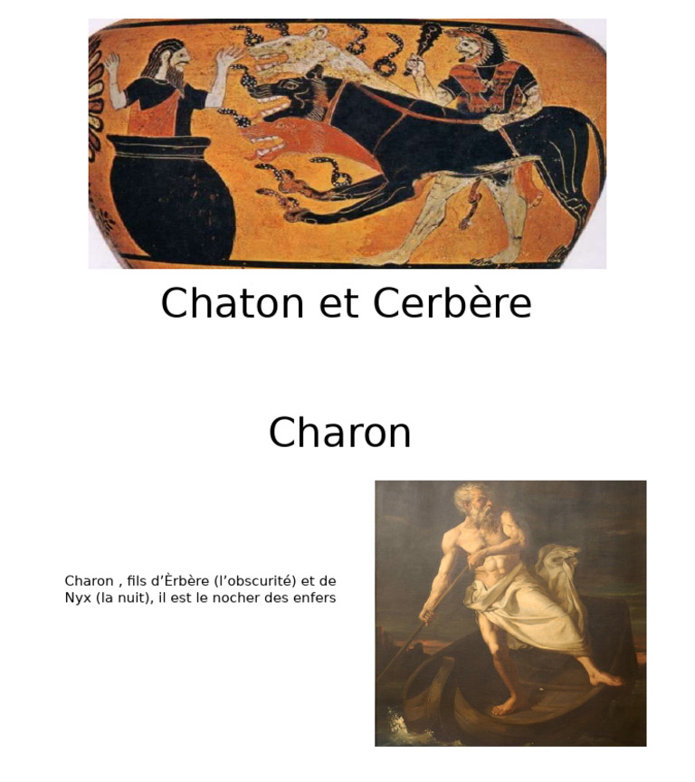 Charon Et Cerbère | PDF
