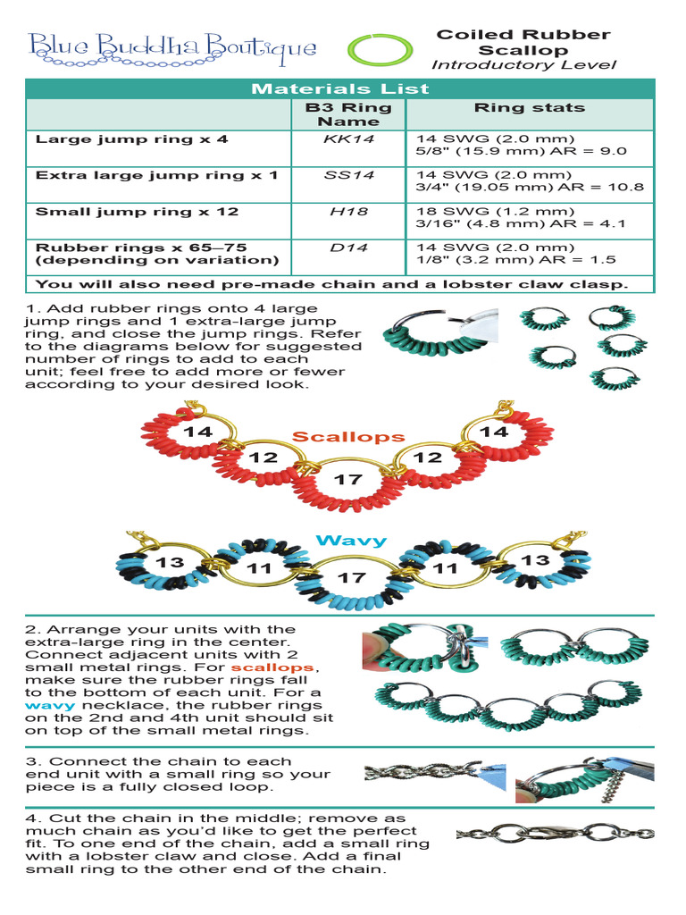 Coiled Rubber Scallop | PDF
