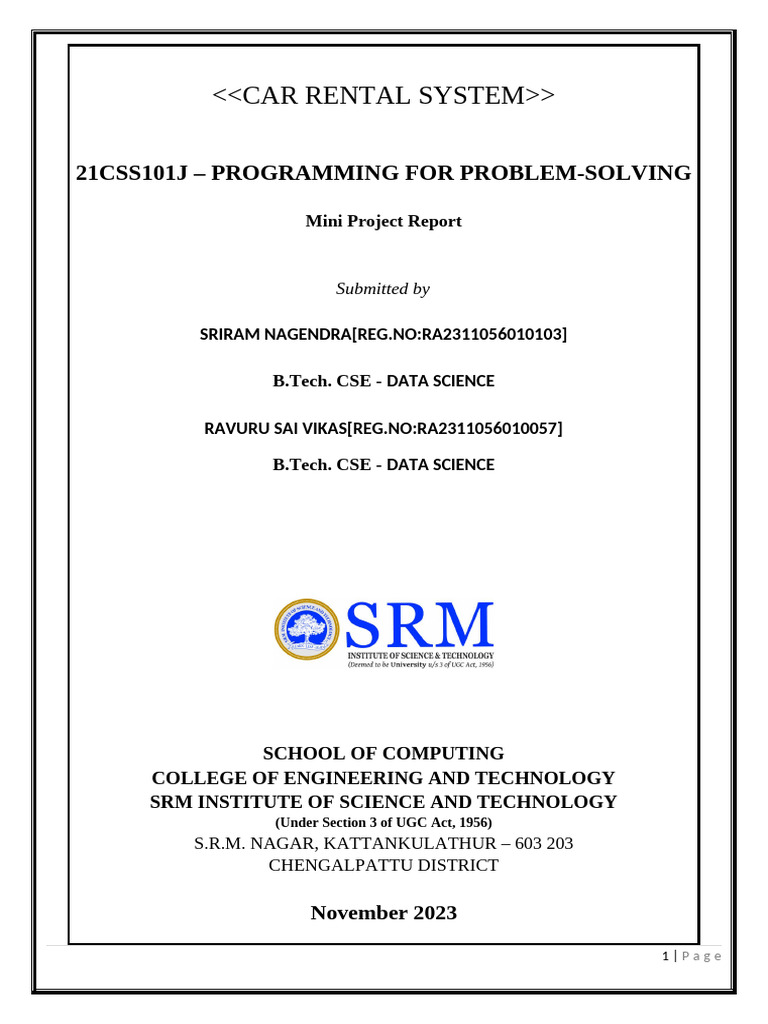 Final Pps Project | PDF
