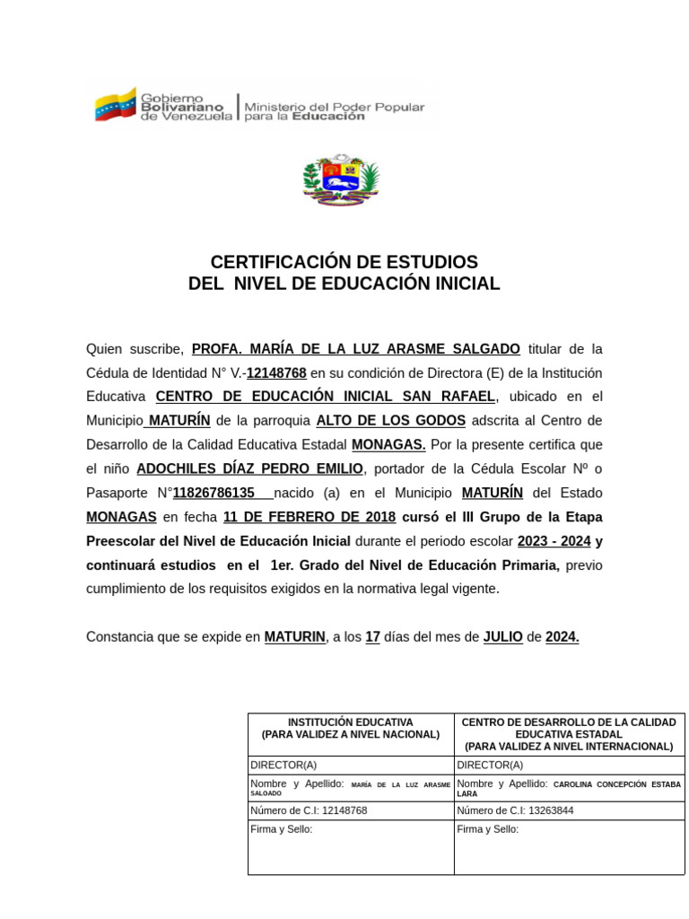 319 Formato Certifi | PDF