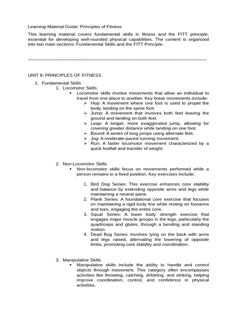 Pe Group 4 Notes | PDF