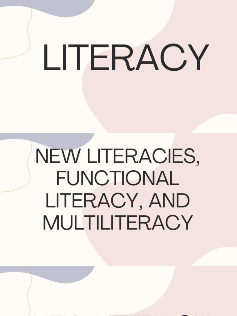 Pastel Blobs Basic Simple Presentation | PDF