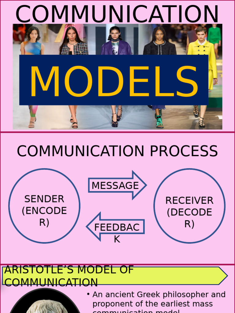 Communication Models | PDF | Communication | Social Science