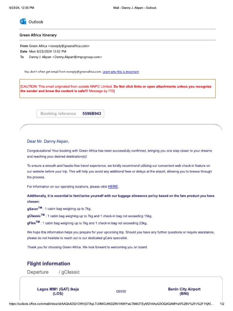 Los - Bni Invoice | PDF