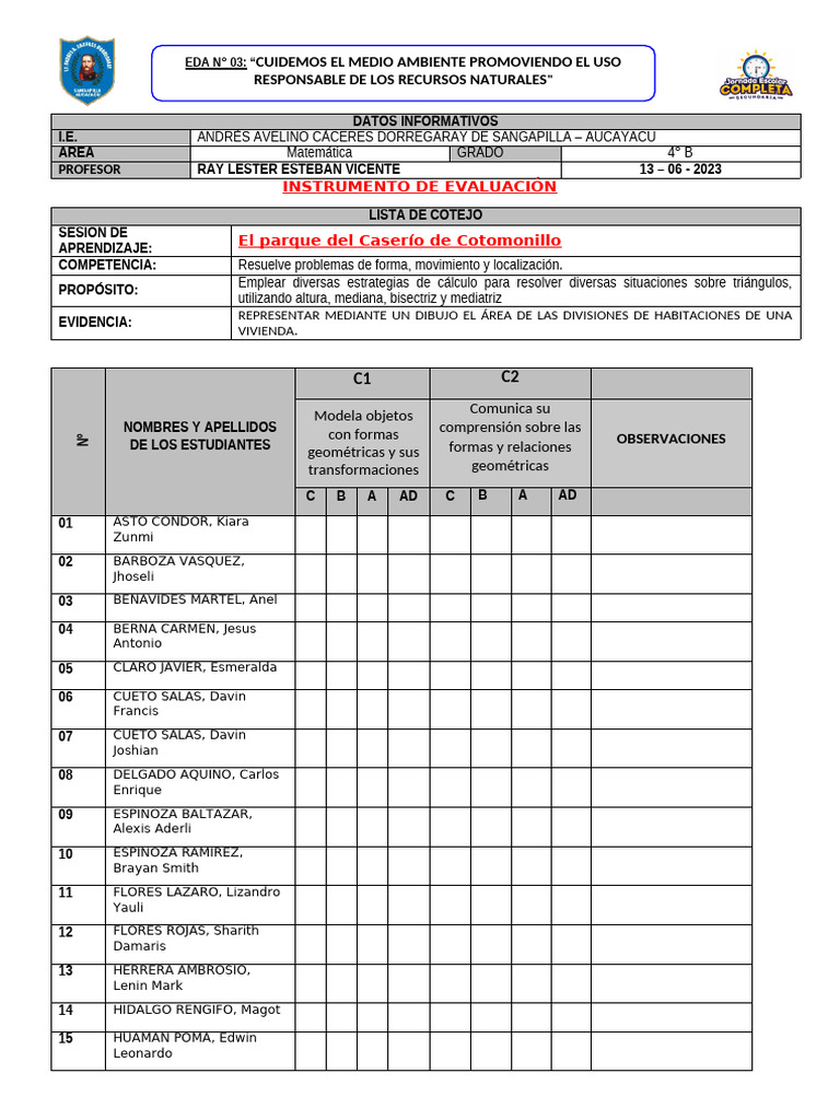 Instru (4a) 03 Sesión 05 Ray Esteban | PDF