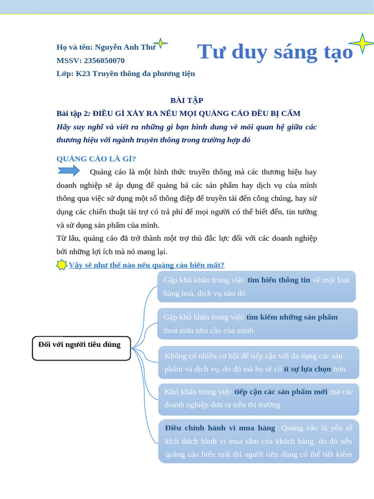 TDST Ttk23 Bt2 2356050070 Nguyen Anh Thu | PDF