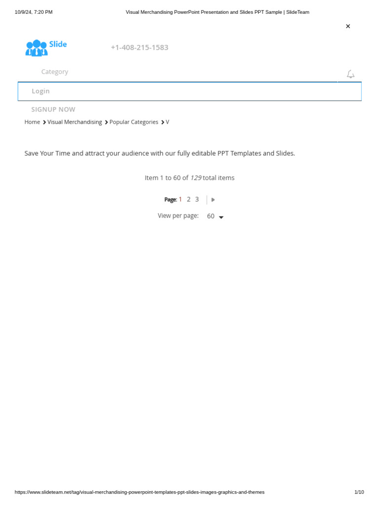 Visual Merchandising PowerPoint Presentation and Slides PPT Sample - SlideTeam | PDF