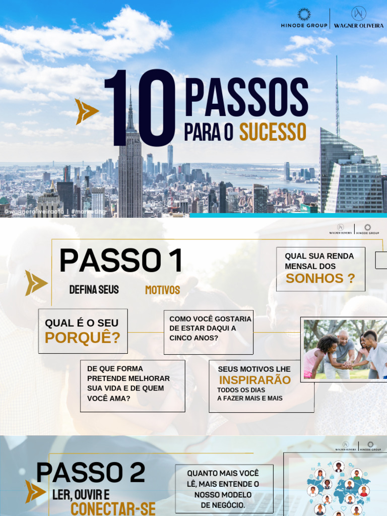 10 Passos Para o Sucesso | PDF 10 Passos Para o Sucesso | PDF