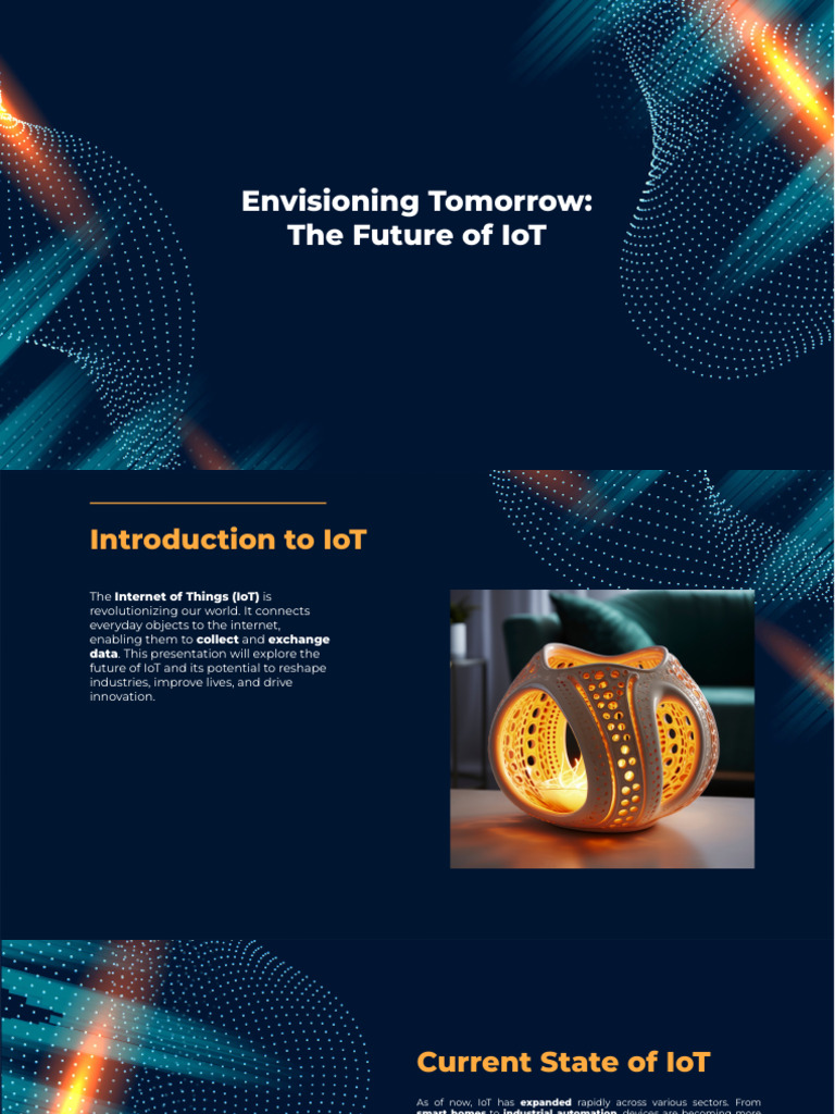 Slidesgo Envisioning Tomorrow The Future of Iot 20240808135653DBoD | PDF