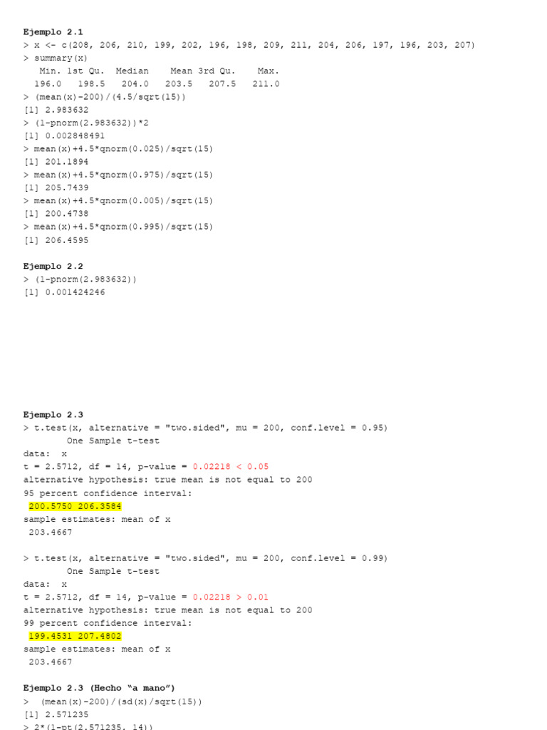 Ejemplos Tema2 | PDF