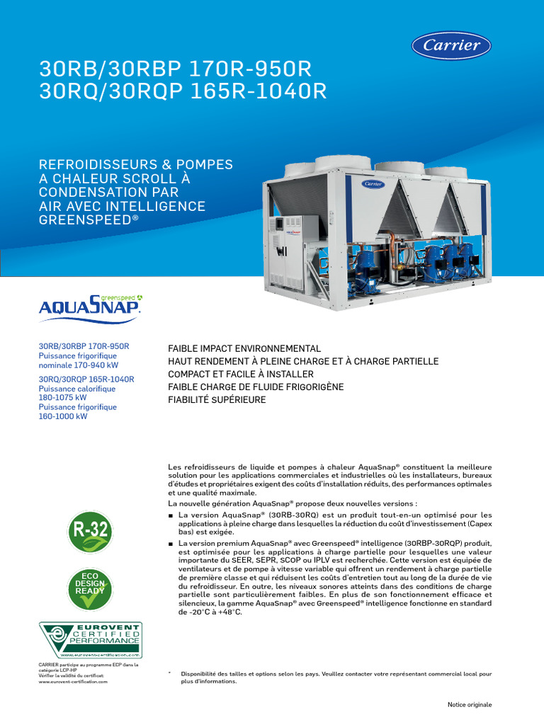 PSD 07 2024 30RB RBP 30RQ RQP R32 165R 1040R Short Version | PDF